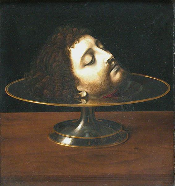 Head of St. John the Baptist, 1507 - Andrea Solario - WikiArt.org