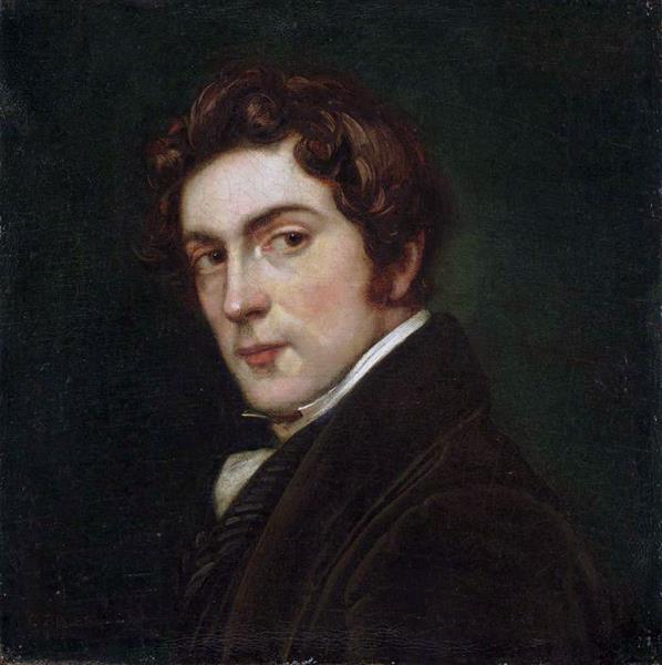 Self-Portrait, 1826 - Carl Joseph Begas - WikiArt.org