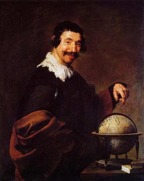 Demócrito, 1628 - 1629 - Diego Velázquez - WikiArt.org